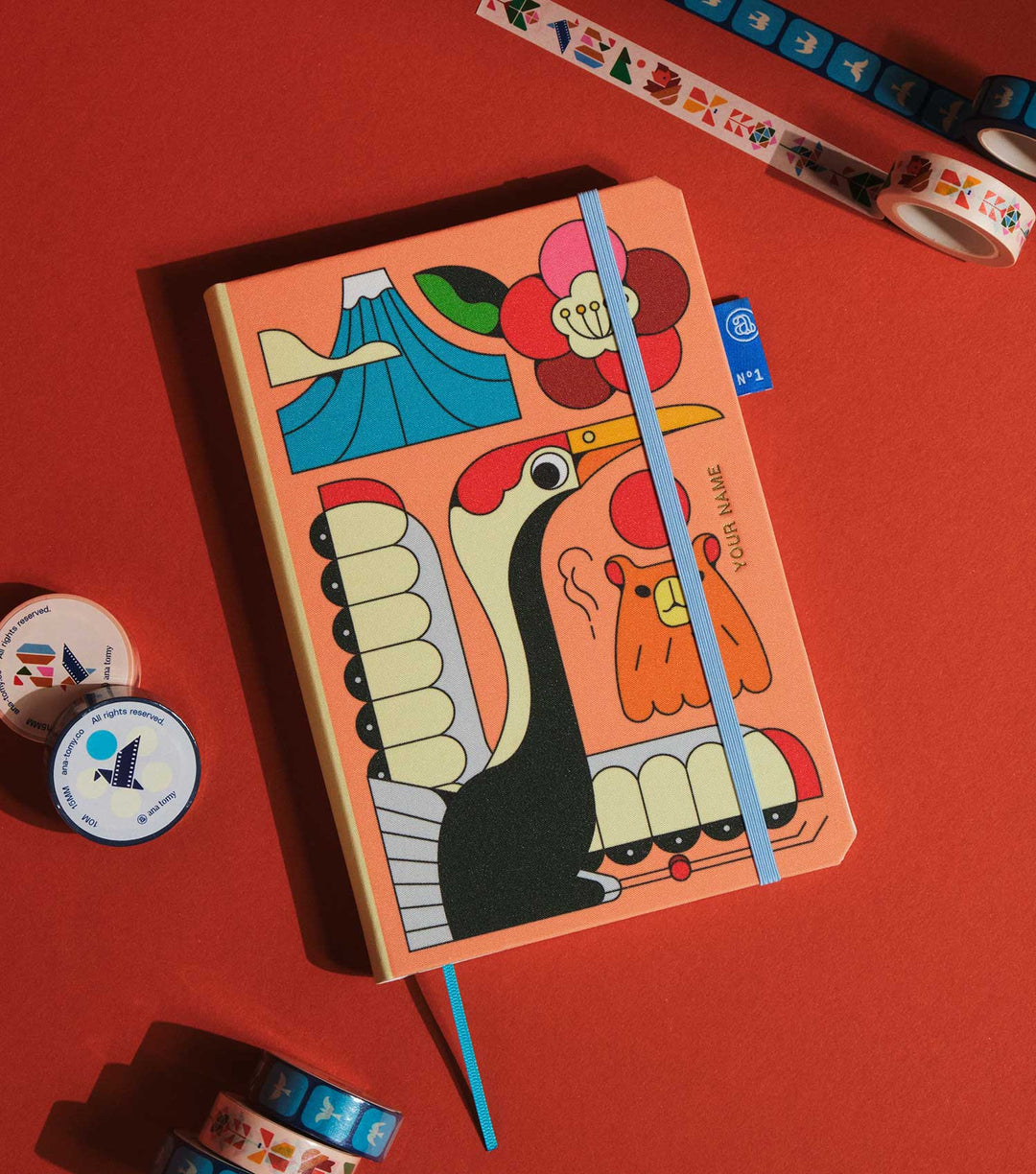 Ana Tomy x JFKL 'Nippon Pop'—A5s Trio Book