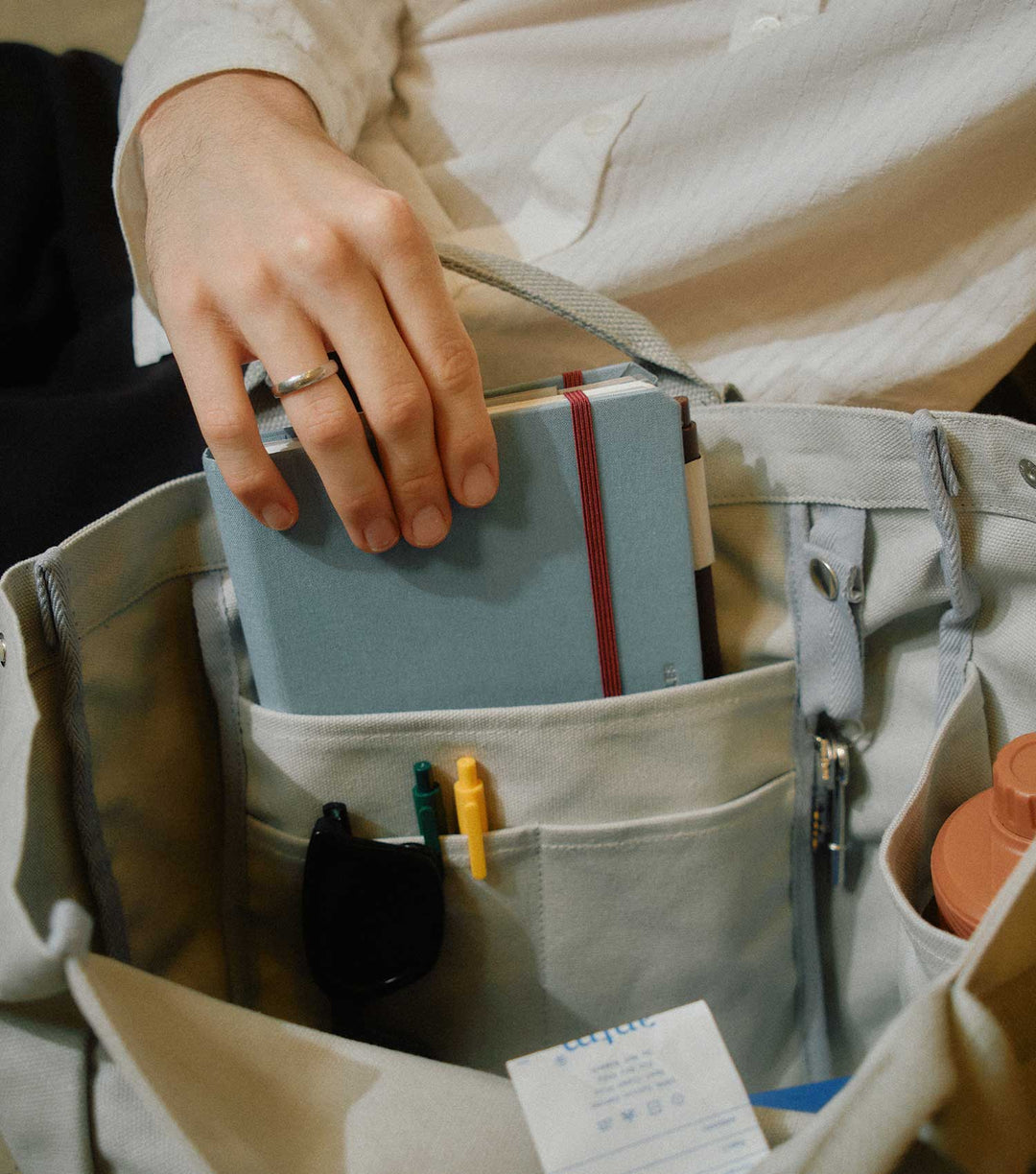 Natural—Library Tote – Ana Tomy