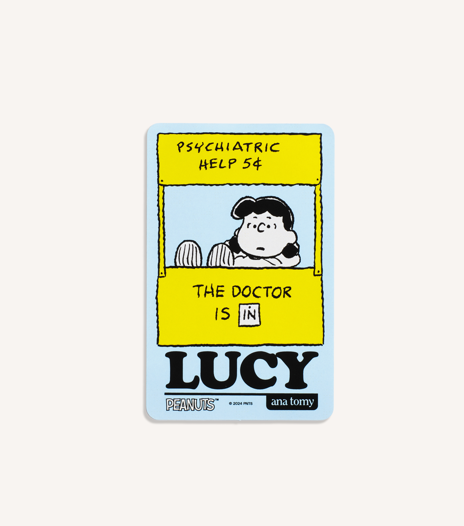 Peanuts™ 'Lucy'—Sticker – Ana Tomy