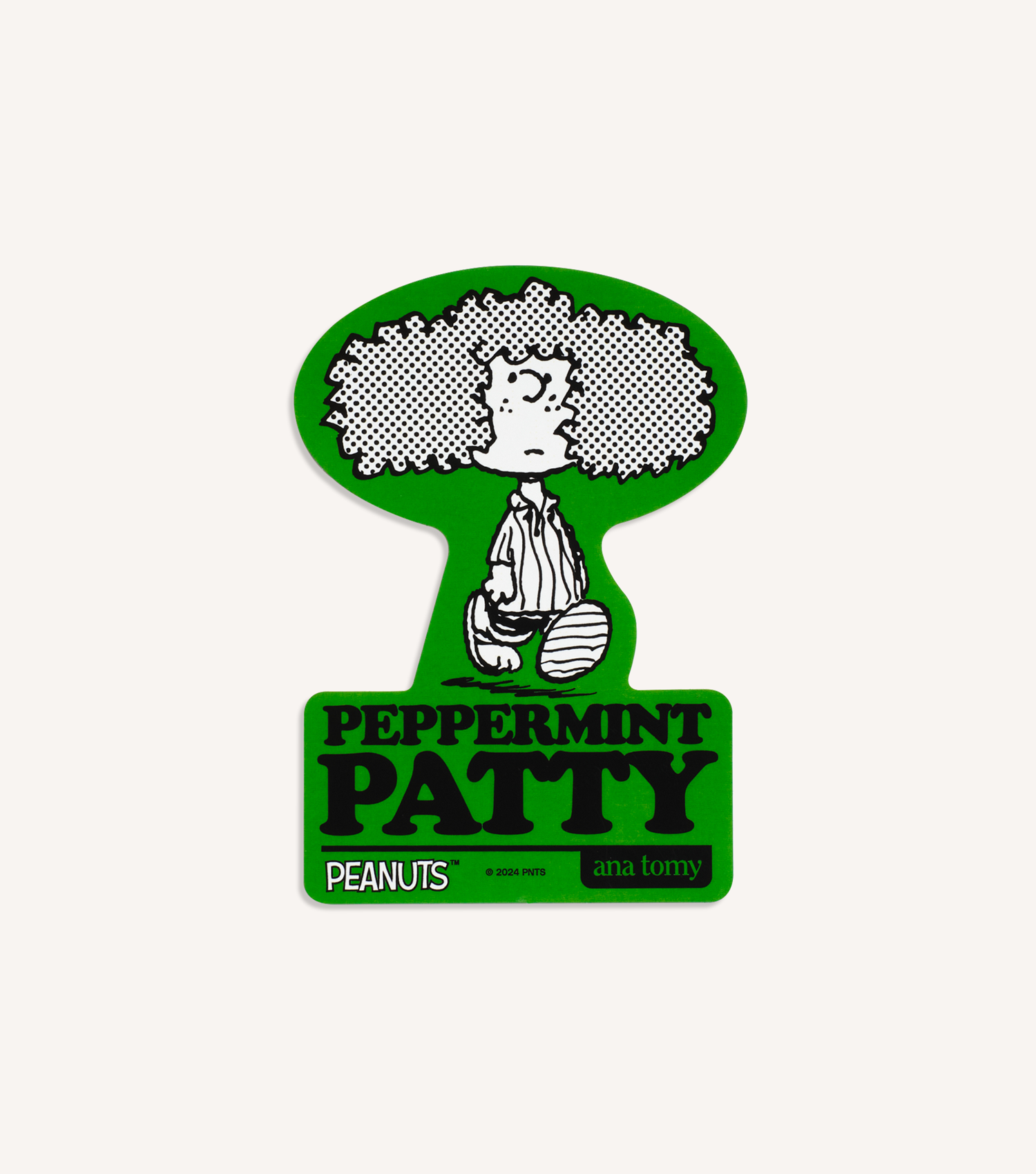Peanuts™ 'Peppermint Patty'—Sticker – Ana Tomy