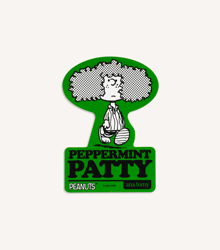 Peanuts™ 'Peppermint Patty'—Sticker – ana tomy